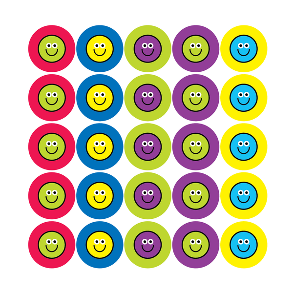 Mini Reward Stickers - Smiley Faces – The Sticker Factory